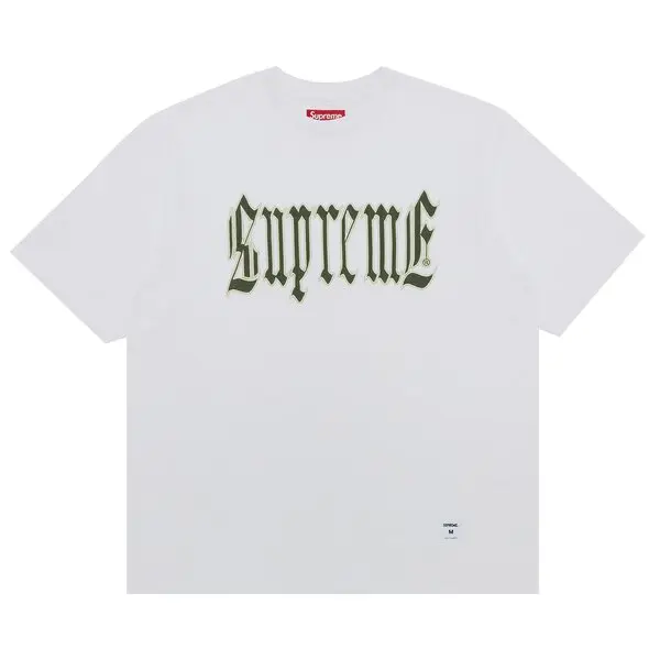 Supreme Old English Short-sleeve Top - White