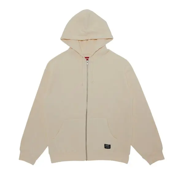 Supreme Hooded Zip Up Thermal 'natural