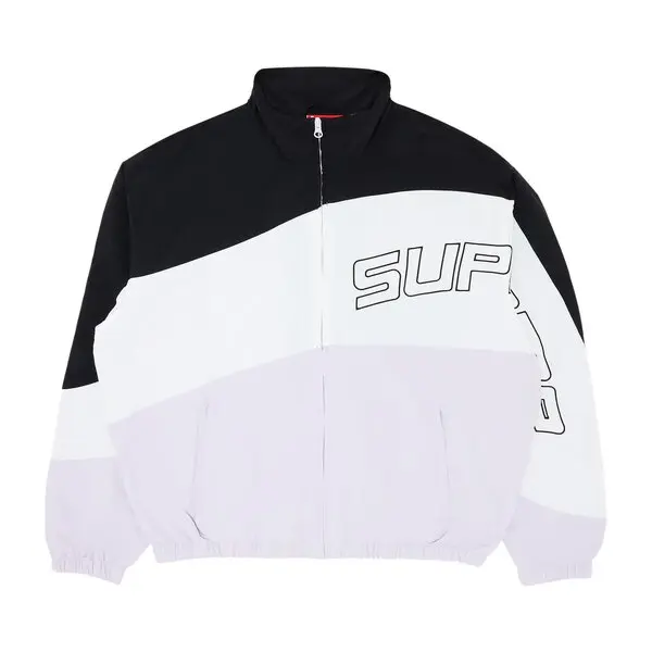 Supreme Curve Track Jacket - Purple