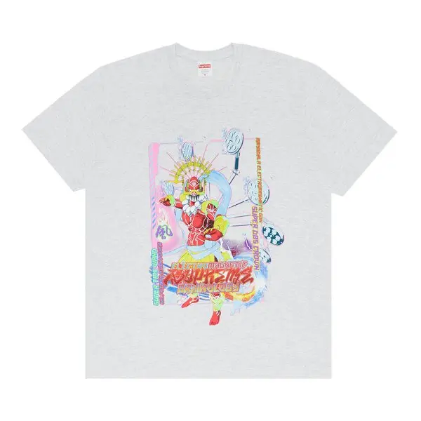 Supreme Electromagnetic Tee 'ash - Grey