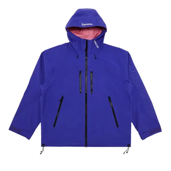 Supreme Gore-tex Taped Seam Shell Jacket - Purple