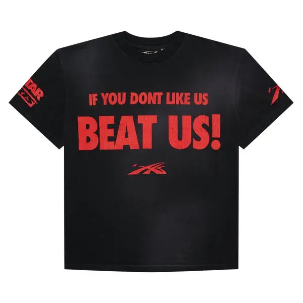 HELLSTAR Beat Us! T-shirt /red - Black