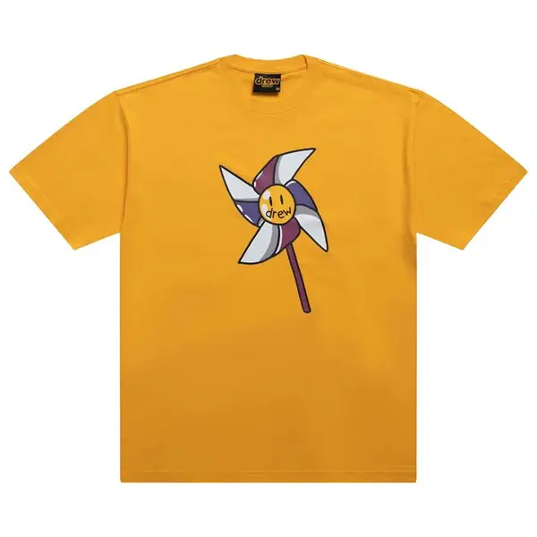 Drew House Pinwheel Short Sleeve Tee - Yellow