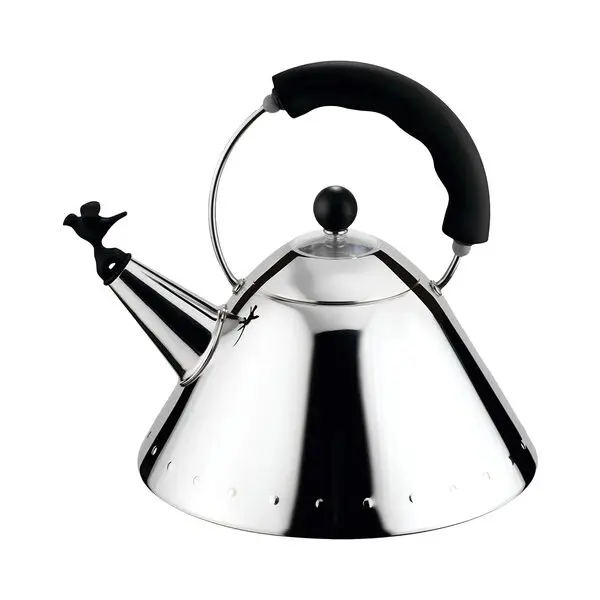 ALESSI 9093 Kettle, Michael Graves For - Black