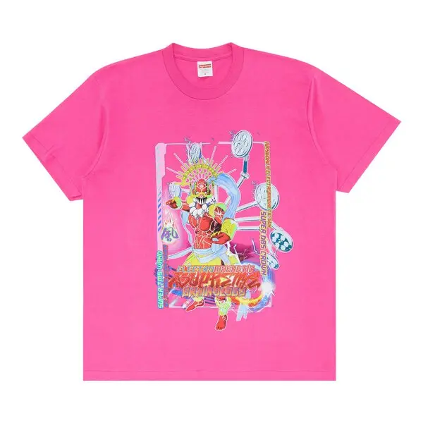 Supreme Electromagnetic Tee 'fuchsia - Pink