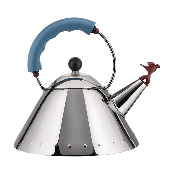 ALESSI 9093 Kettle, Michael Graves For - Blue