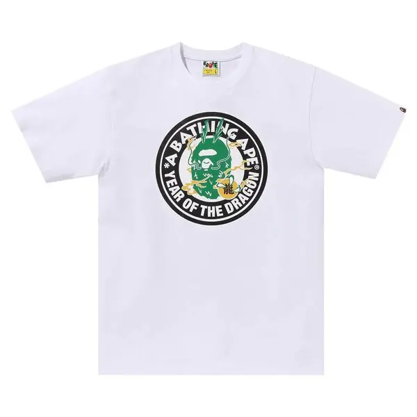A BATHING APE Year Of The Dragon Tee - White