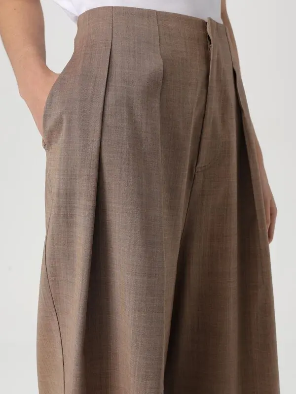 Philosophy Di Lorenzo Serafini Plaid Cropped Pants - Beige