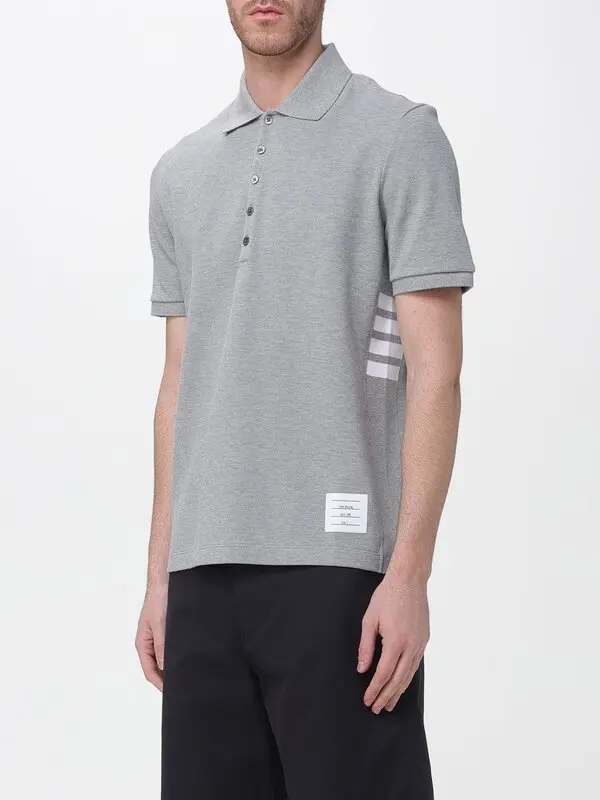 Thom Browne Polo Shirt - Grey