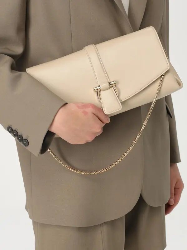 FERRAGAMO Shoulder Bag - Beige