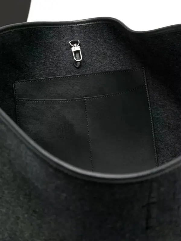 TOTEME Belted Doublé Tote Bag - Grey