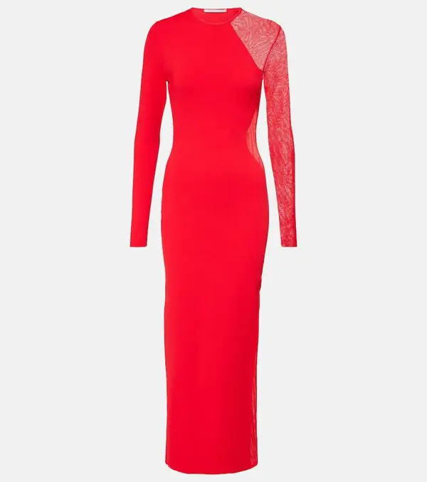 Stella McCartney Miracle Paneled Maxi Dress