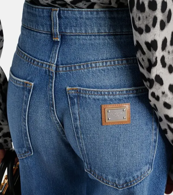 Dolce & Gabbana High-rise Wide-leg Jeans
