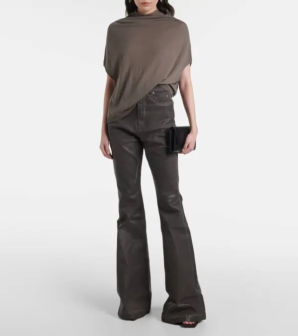 Rick Owens Wool Turtleneck Top