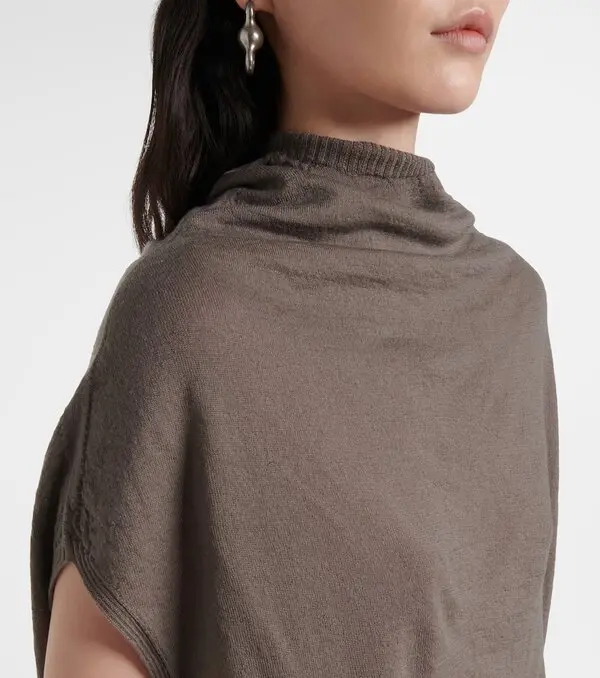 Rick Owens Wool Turtleneck Top
