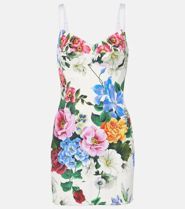Dolce & Gabbana Floral Mini Dress