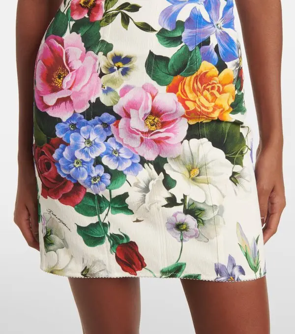 Dolce & Gabbana Floral Mini Dress