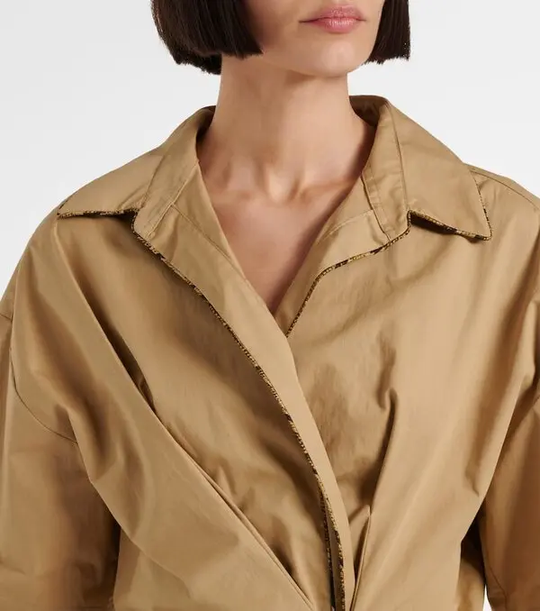 Dries Van Noten Cotton Twill Shirt