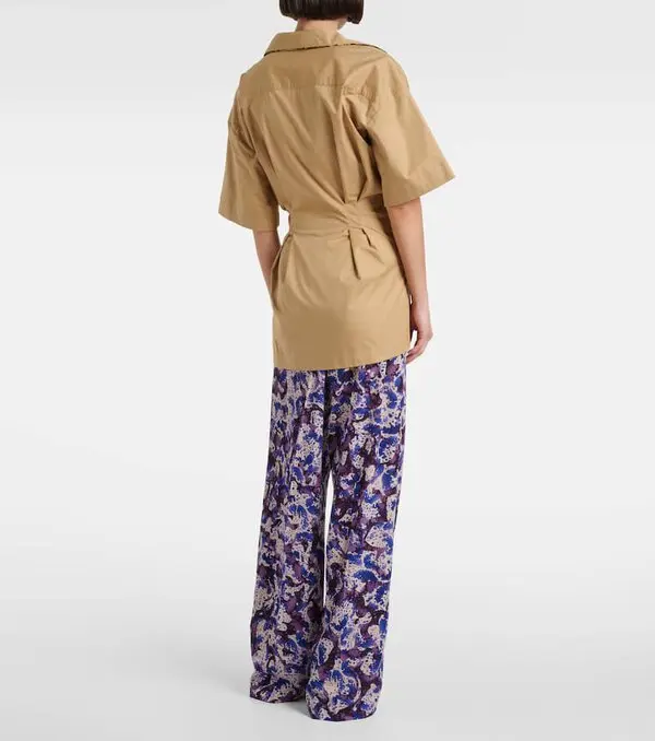 Dries Van Noten Cotton Twill Shirt