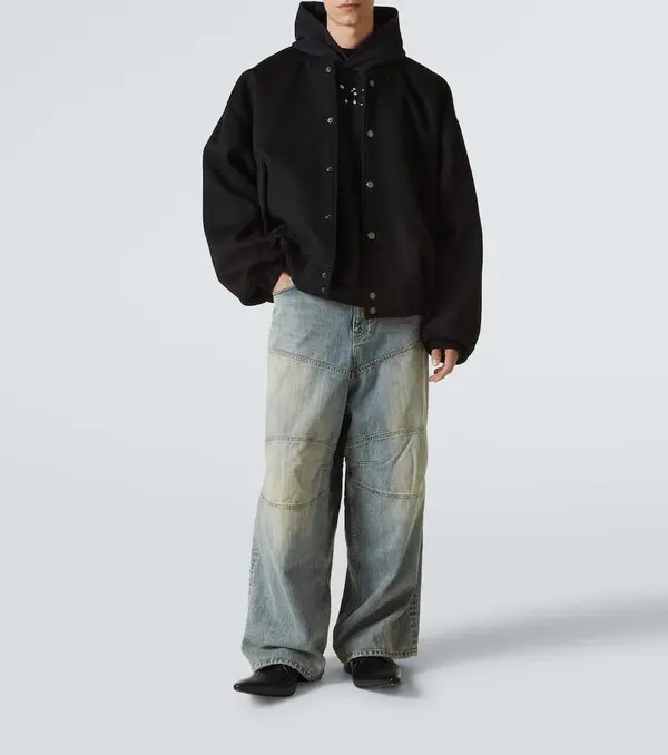 Balenciaga Wool Bomber Jacket