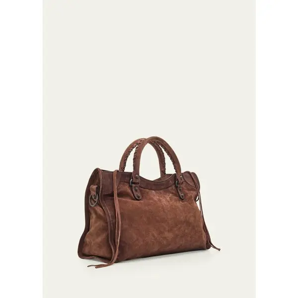 Balenciaga Le City Medium Tote Bag - Camel