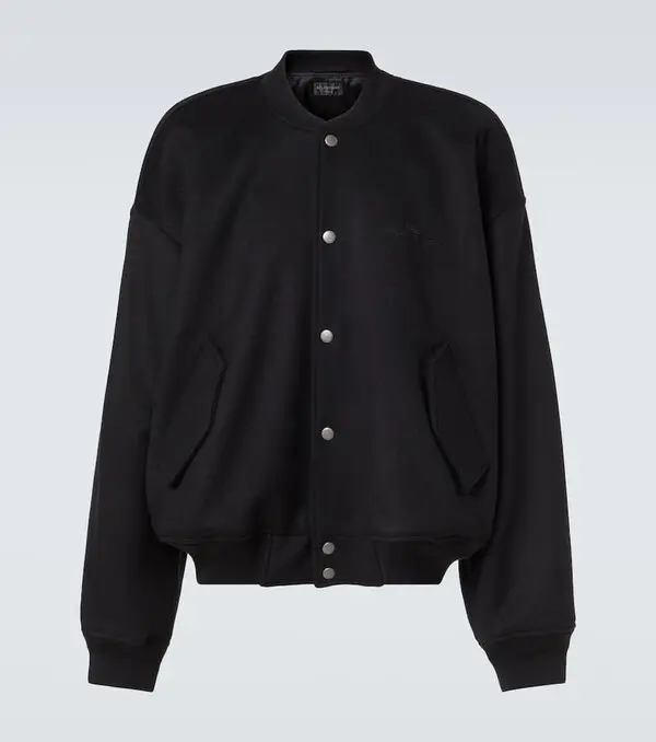 Balenciaga Wool Bomber Jacket
