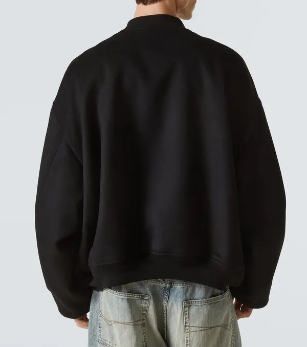Balenciaga Wool Bomber Jacket