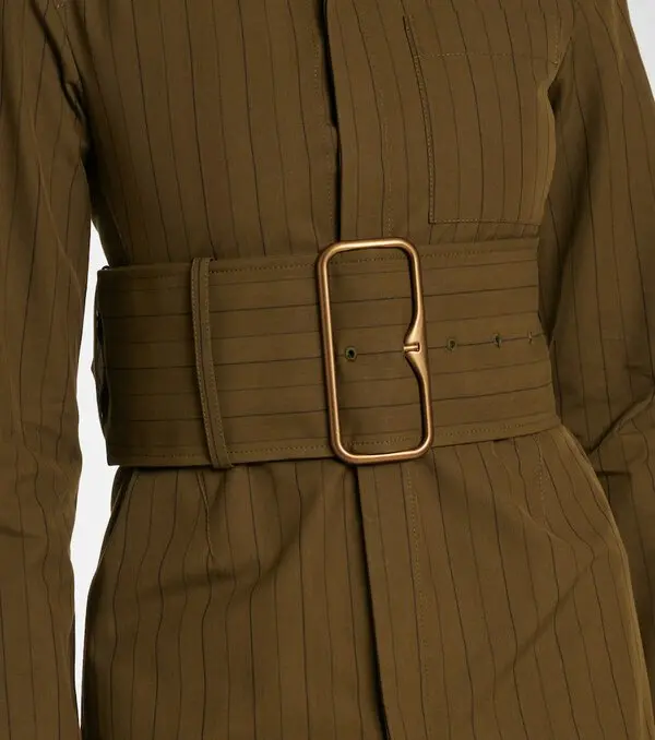Burberry Belted Cotton Overshirt