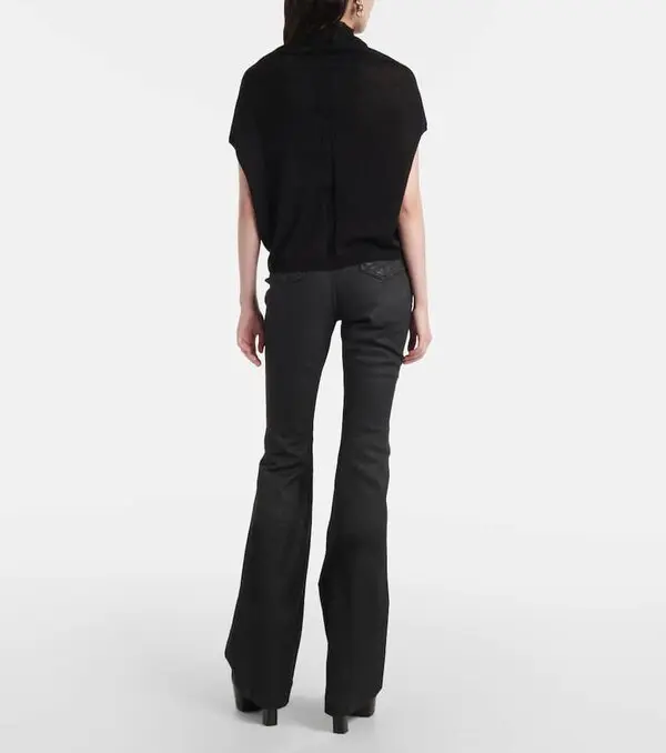 Rick Owens Wool Turtleneck Top