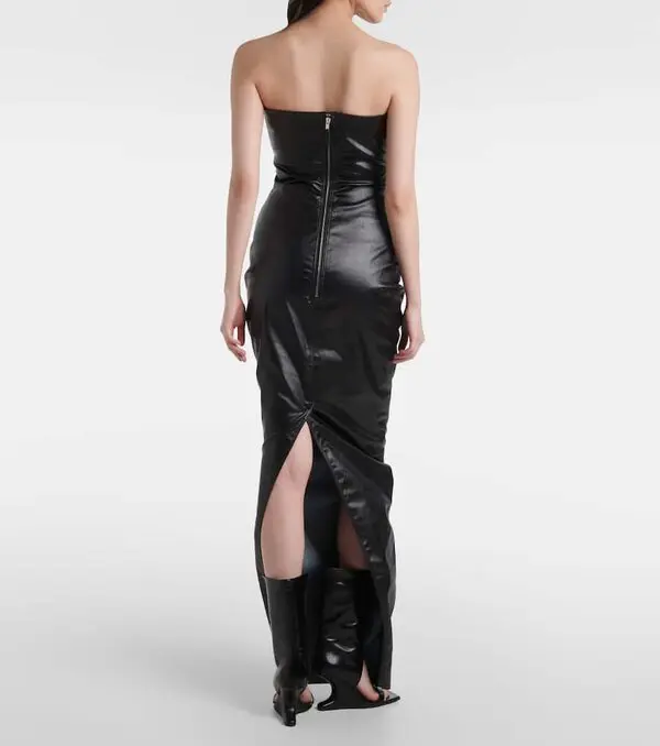 Rick Owens Prong Cutout Cocktail Dress - Black