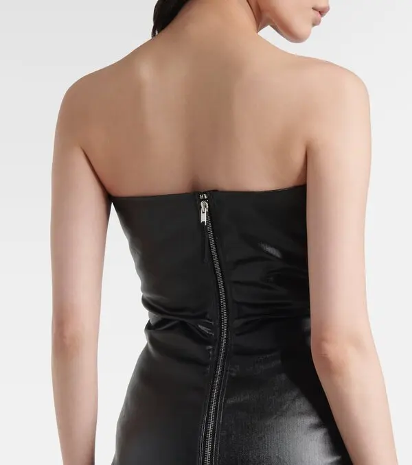Rick Owens Prong Cutout Cocktail Dress - Black