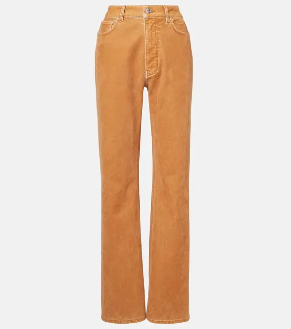 Rabanne High-rise Straight Leg Jeans