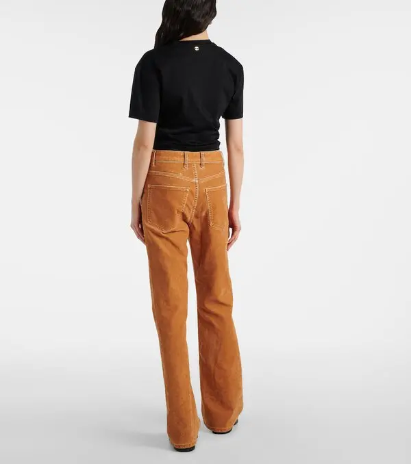 Rabanne High-rise Straight Leg Jeans