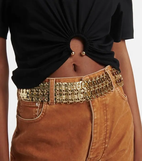 Rabanne Chain Belt - Gold