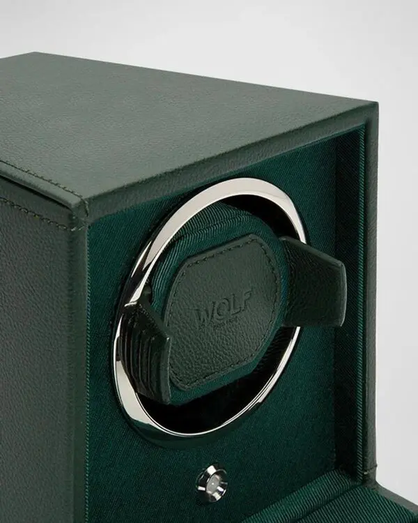 Wolf Cub Single Watch Winder With Cover