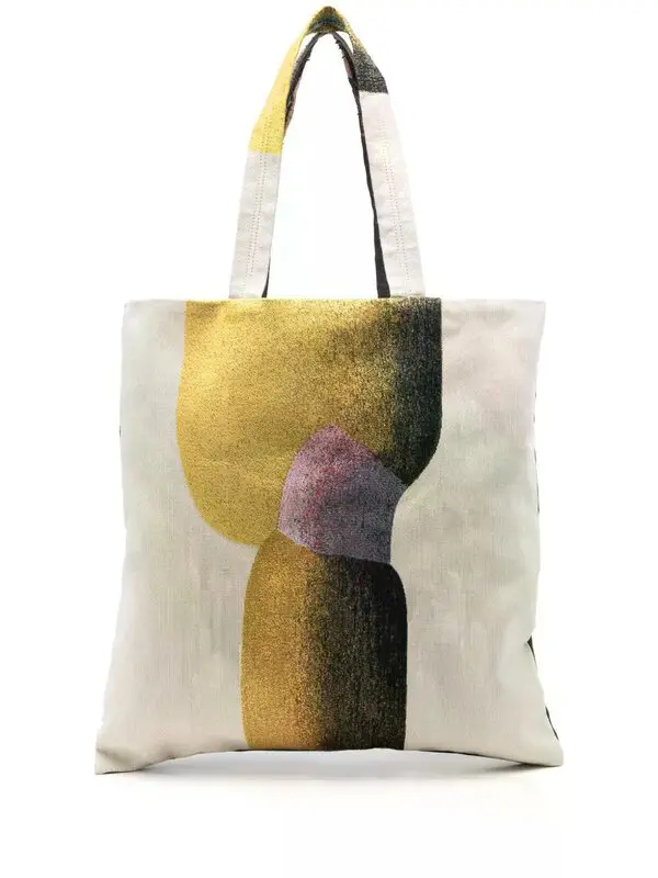 Issey Miyake Rb Stylo-bille Gobelin Tote Bag - Yellow