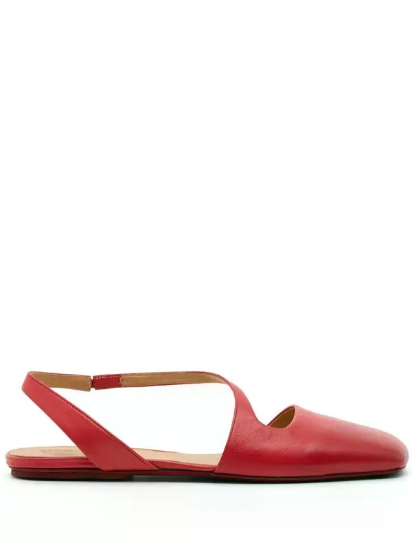 Marsèll Quadrangolo Slingback Ballet Flats