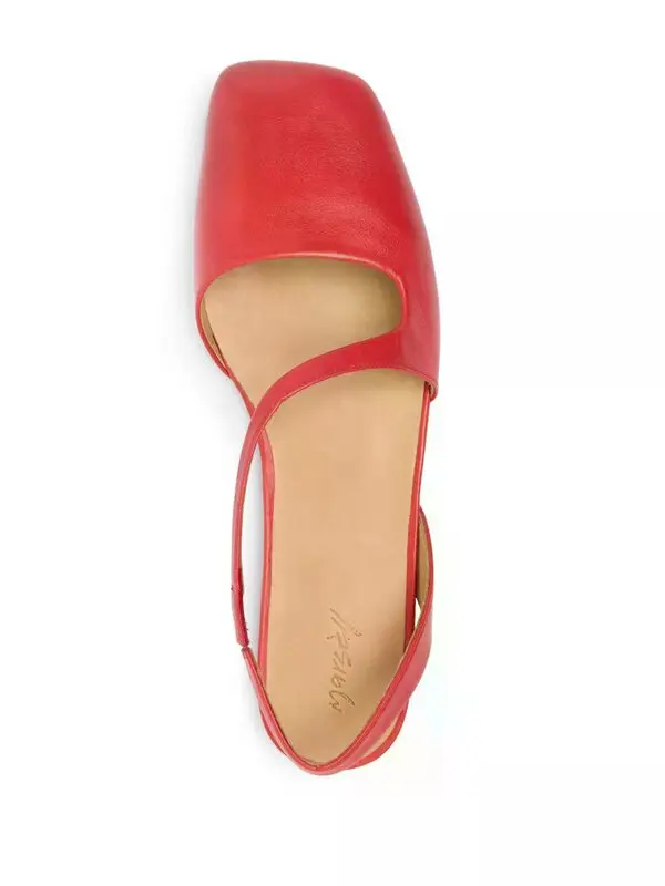 Marsèll Quadrangolo Slingback Ballet Flats