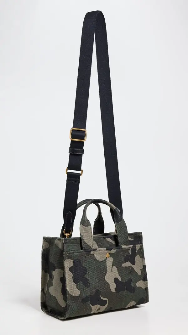 COACH Camo Printed Canvas Cargo Tote 26
