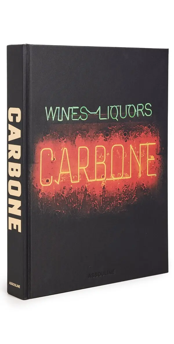 Assouline Carbone Book - Black