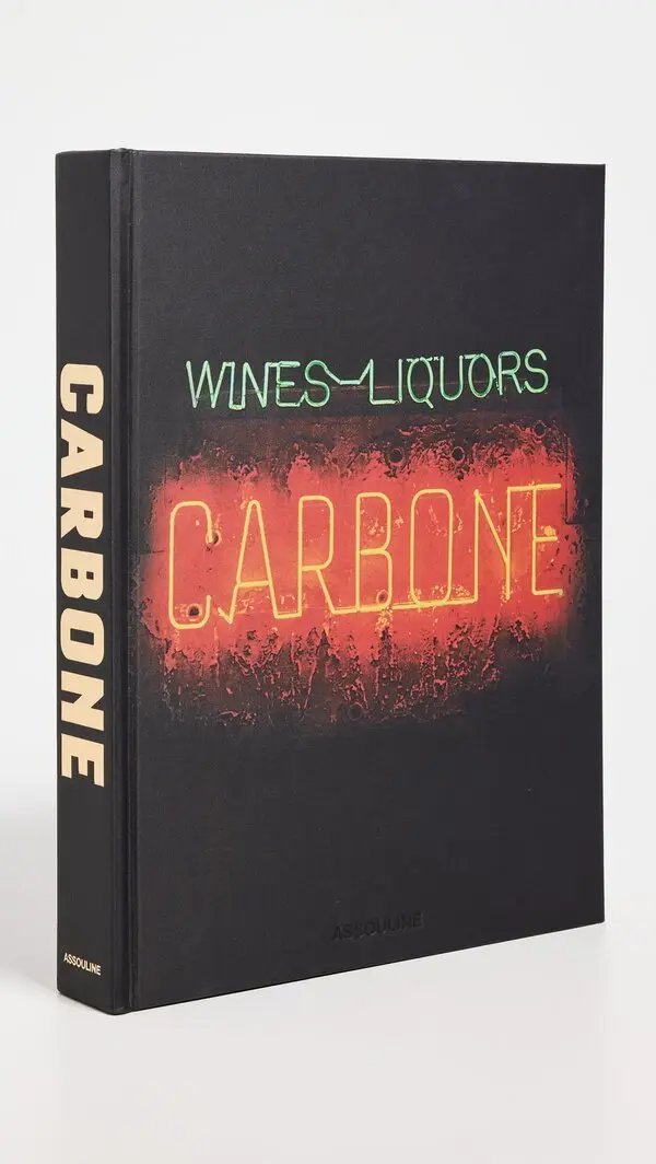 Assouline Carbone Book - Black