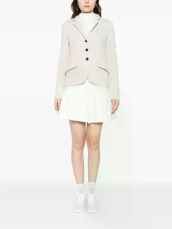 N.peal Wool Cashmere Utility Blazer