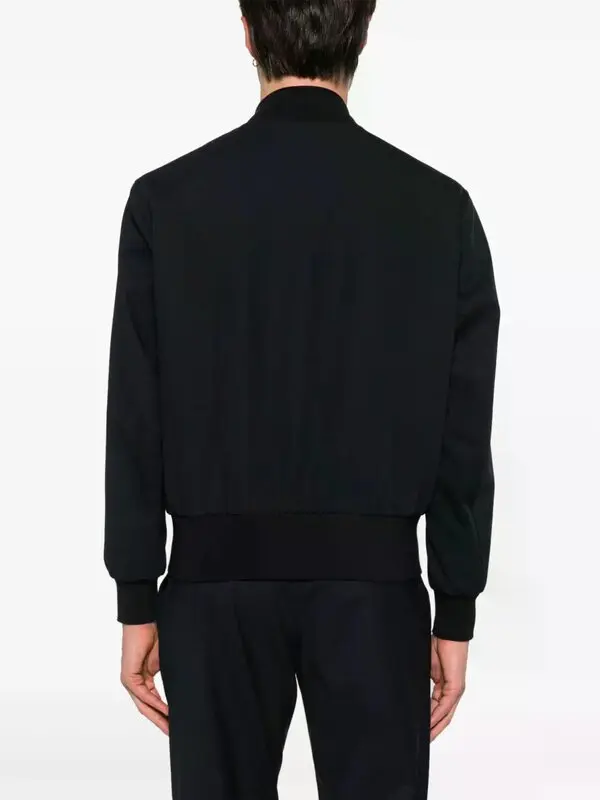 LARDINI Wool Bomber Jacket