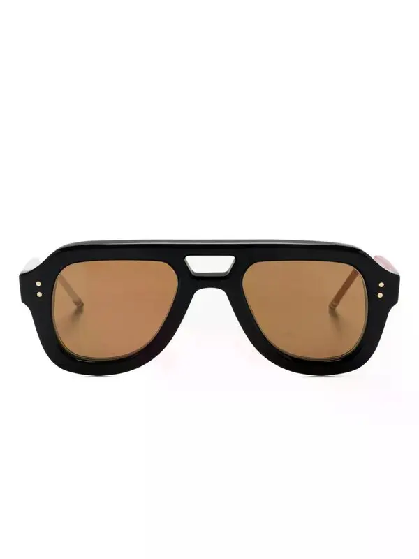Thom Browne Pilot-frame Sunglasses - Blue