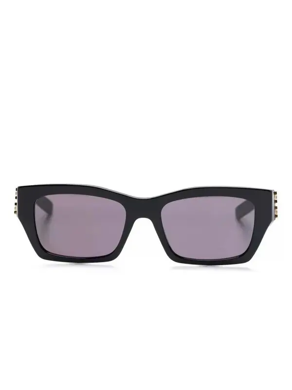 Givenchy Rectangle-frame Sunglasses - Black