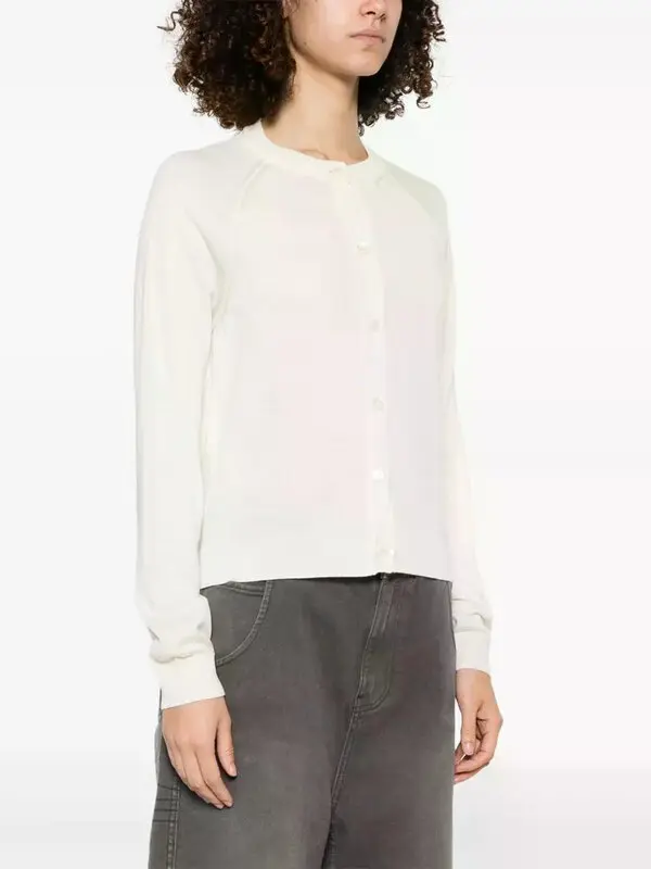 Moschino Open-back Cardigan - Neutrals