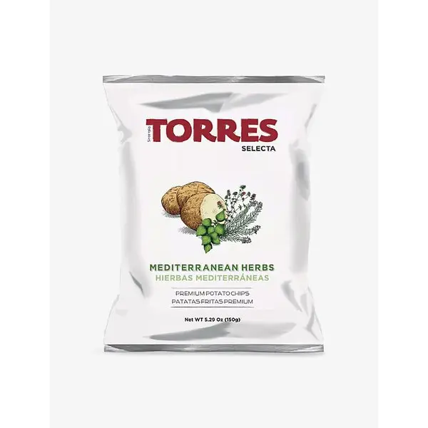 TORRES Selecta Mediterranean Herbs Potato Chips 150g - One-color