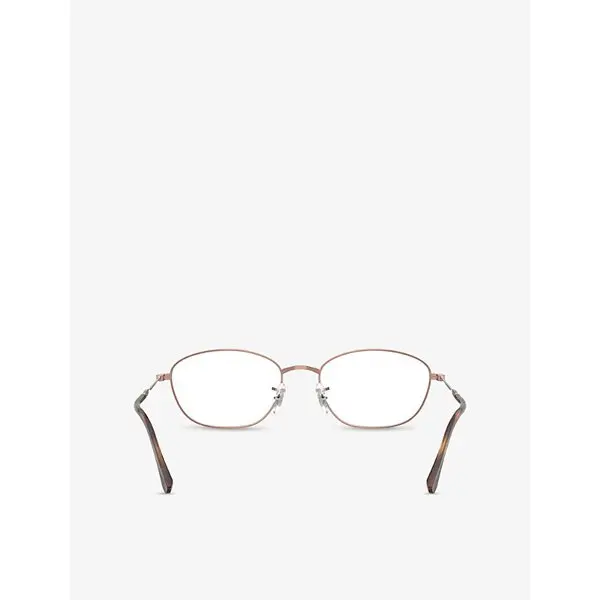 Ray-ban Rx3749v Irregular-frame Optical Glasses - Brown