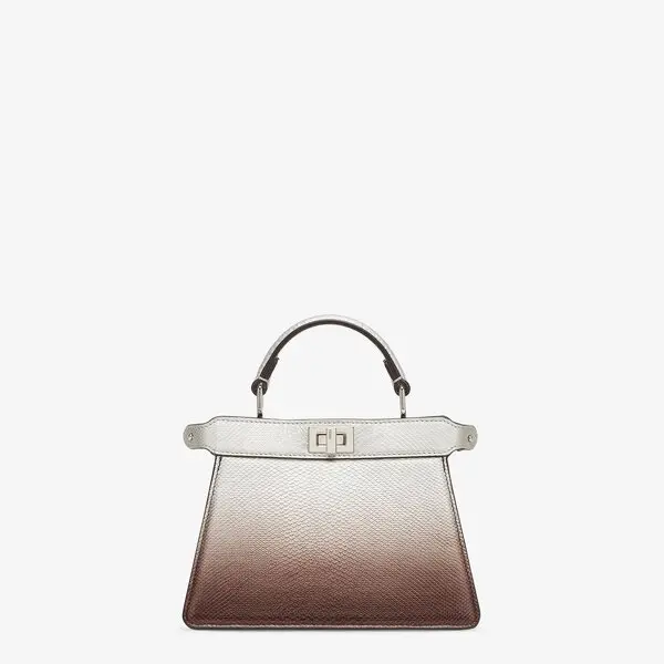 Fendi Peekaboo Iseeu Petite Bag - Grey