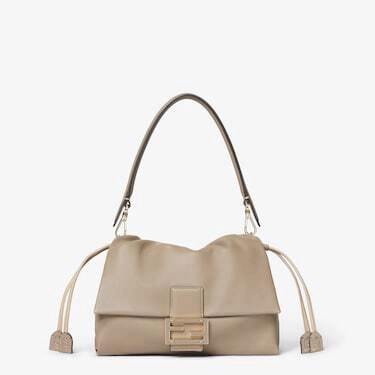 Fendi Mamma Baguette Medium - Grey